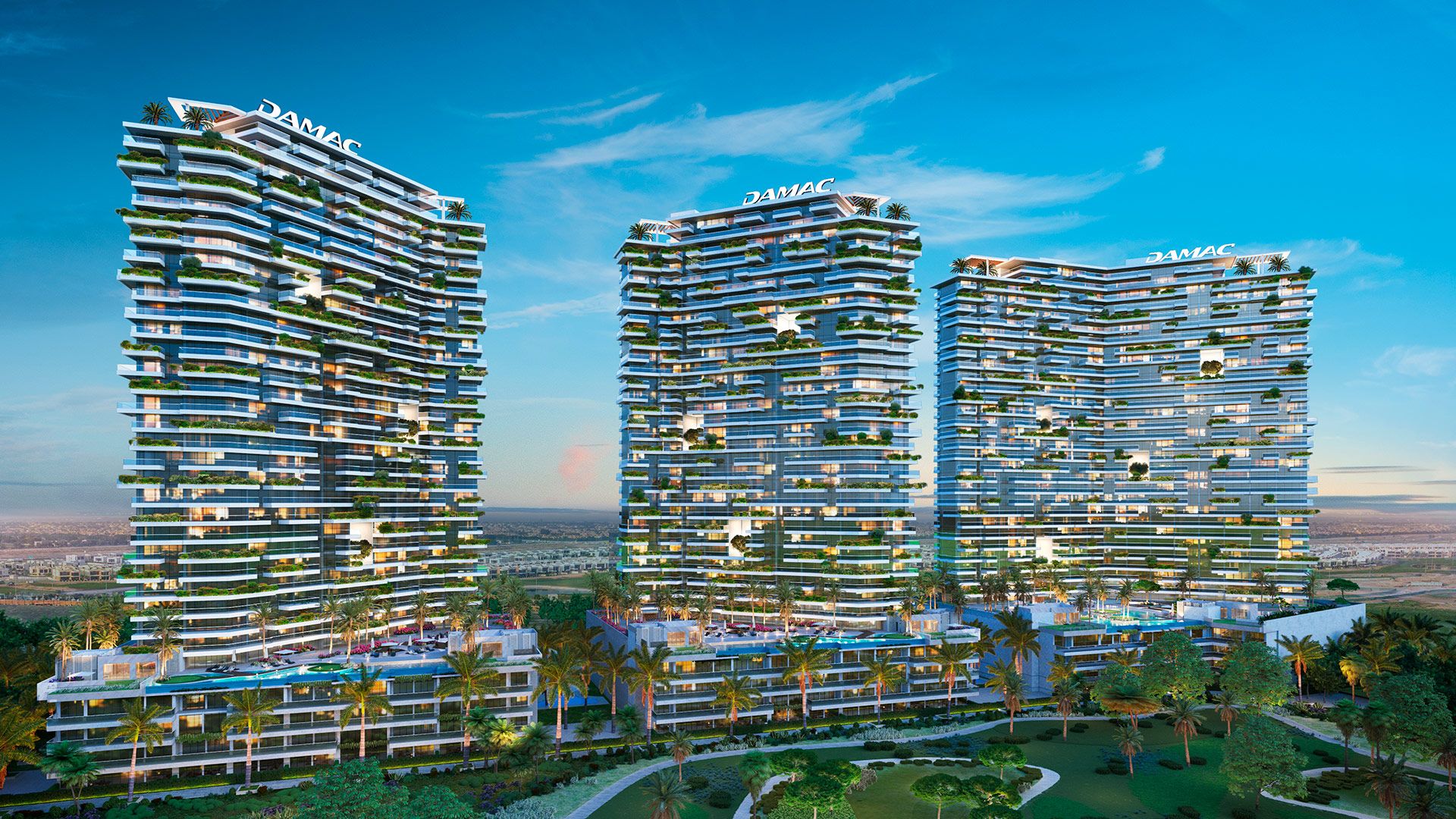 Golf Greens Tower 2 – Active Living at Damac Hills | AX CAPITAL