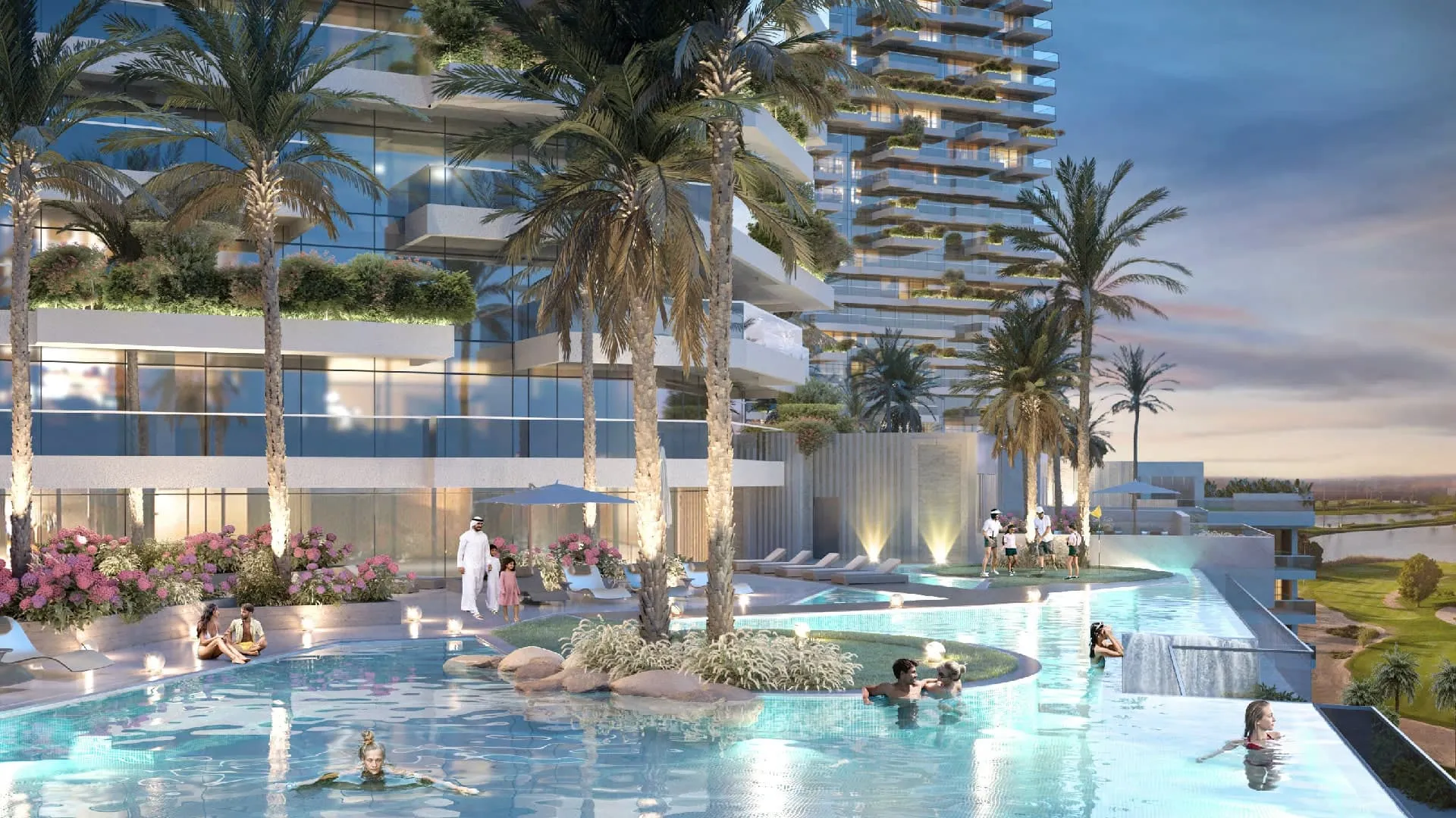 Golf Greens in Damac Hills, Dubai, UAE: prices, descriptions, types of ...