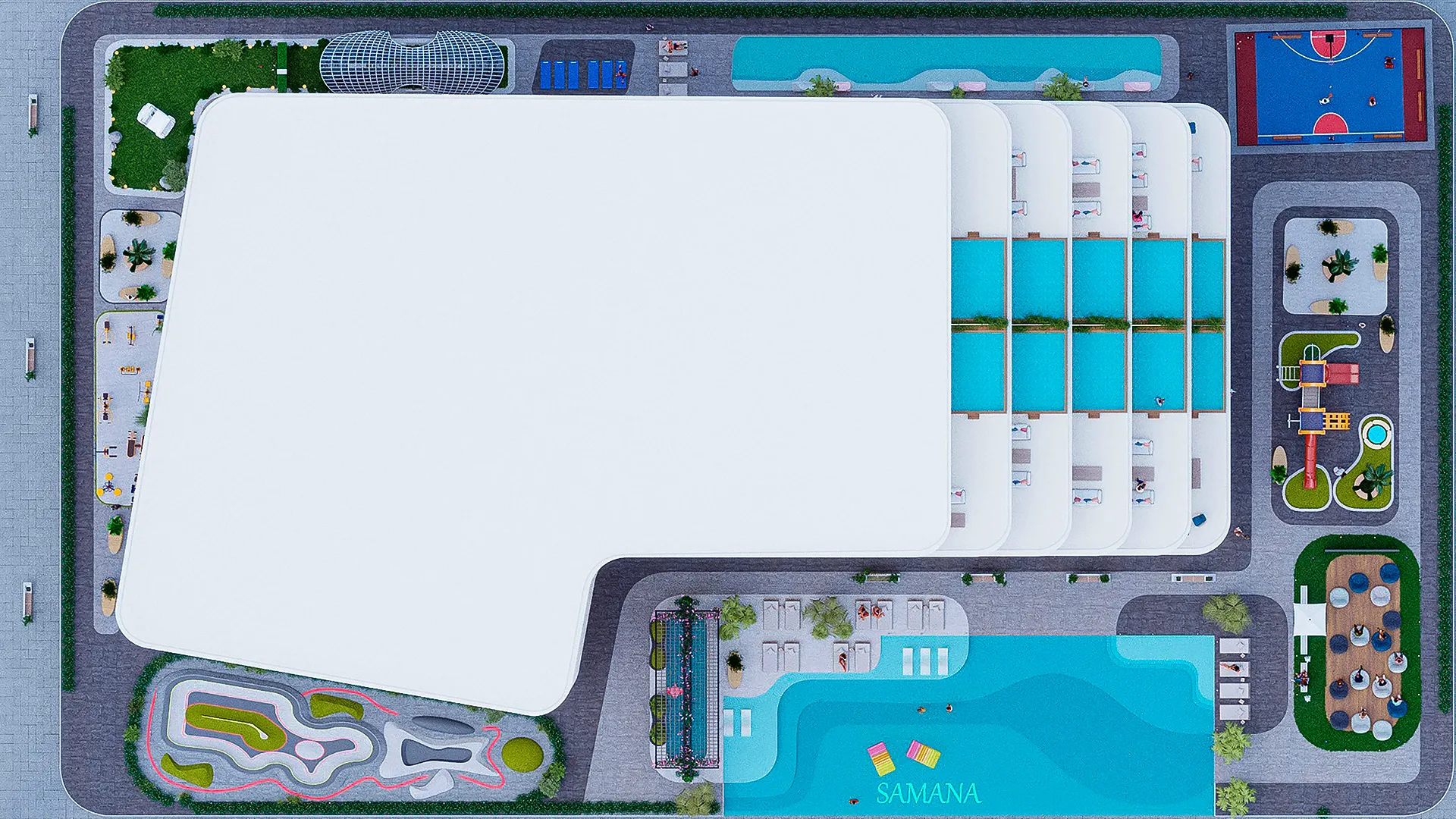 Samana Golf Views in Dubai Sports City, Dubai by Samana Developers | AX ...