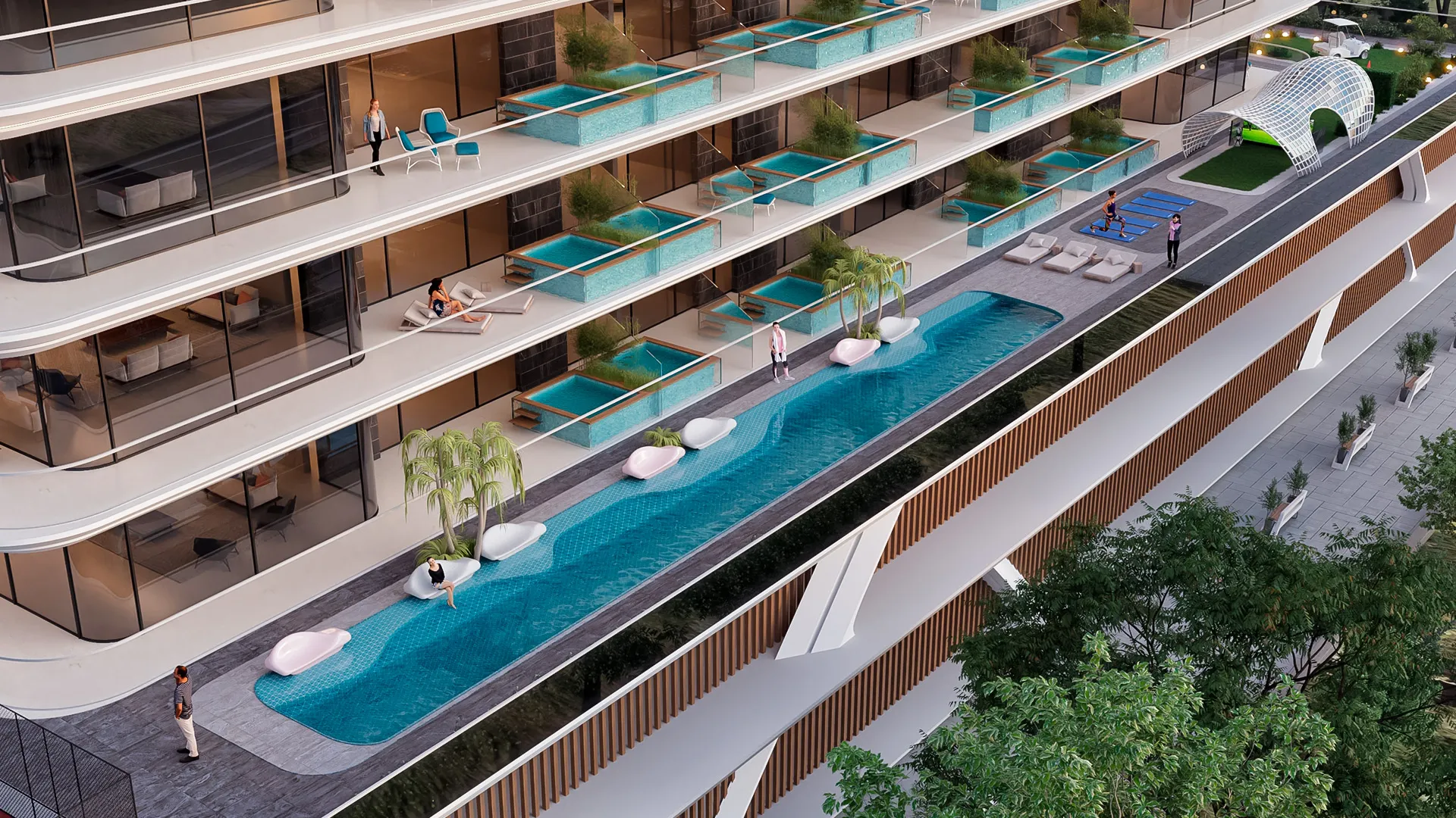 Samana Golf Views in Dubai Sports City, Dubai by Samana Developers | AX ...